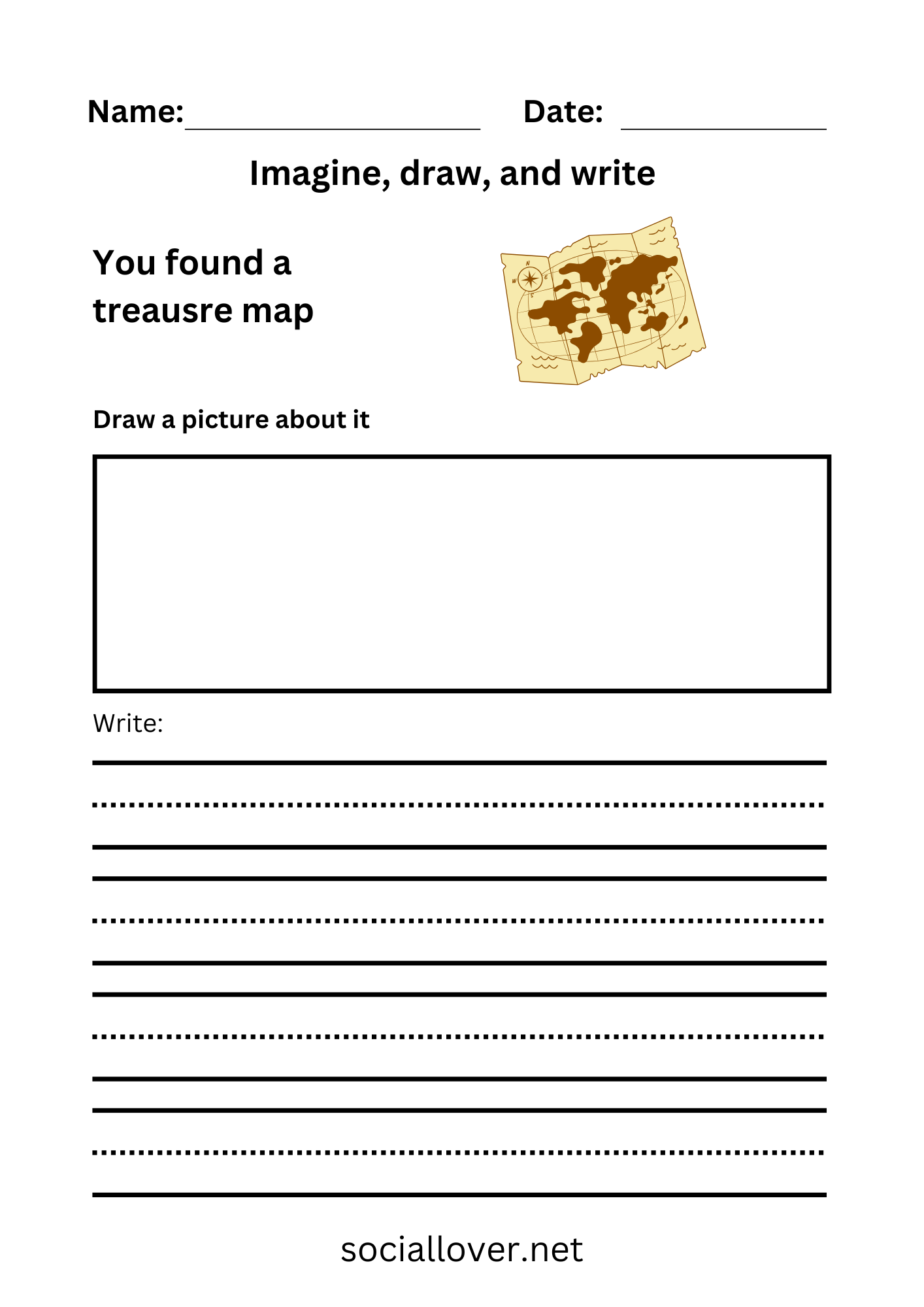 You found a treasure map